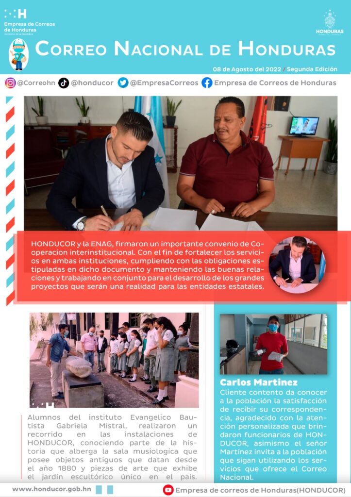 Correo Nacional de Honduras – HONDUCOR